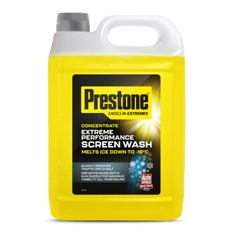 Prestone Extreme Performance Screen Wash | Melts Ice to -18°C